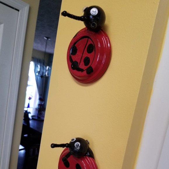 Wall Decor | Very Cute Handcrafted Lady Bug Wall Decor | Poshmark